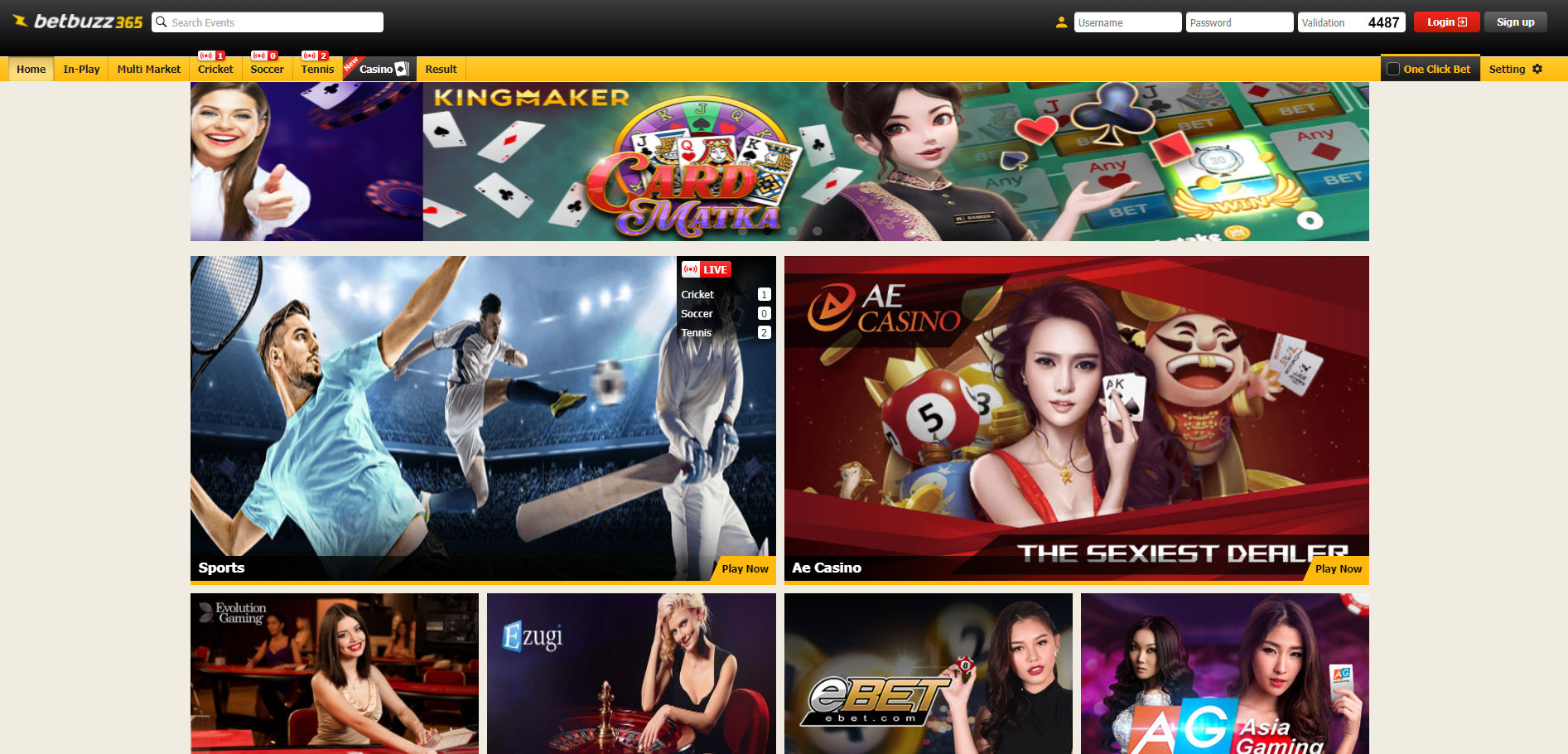 BetBuzz365 Cricket Betting and Casino